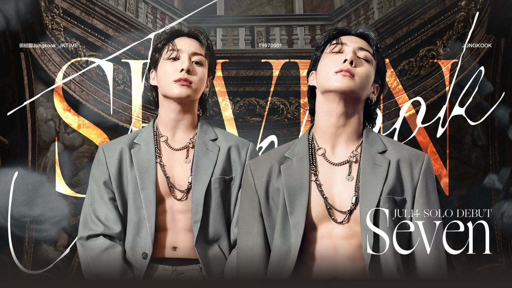 Jungkook (BTS) chính thức ra mắt MV 'Seven', khoe ảnh sáu múi đầy “tha thu”
