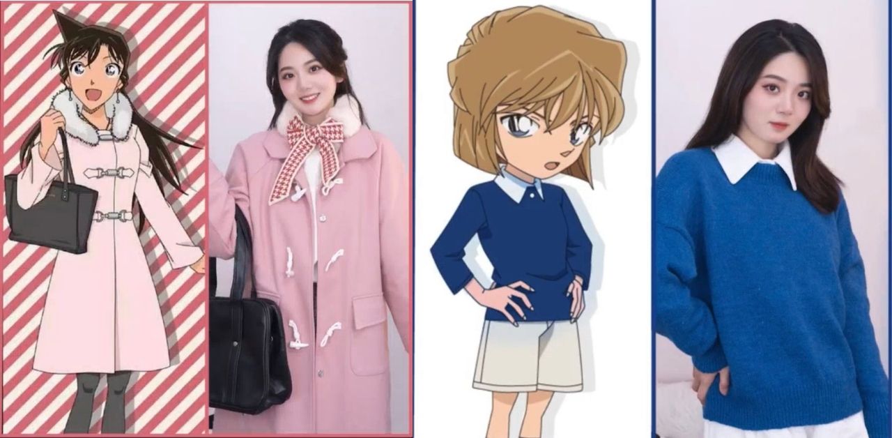 Thời trang trendy của Ran Mori và Haibara trong 'Thám tử lừng danh Conan'