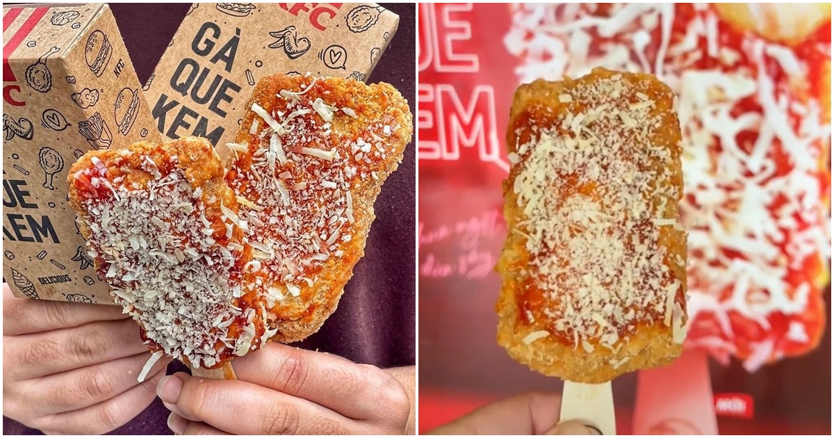 KFC ra mắt gà que kem, là kem hay là gà, ăn liệu có ngon?