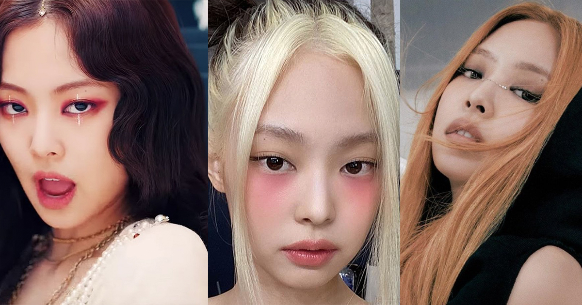 Jennie BLACKPINK là thành viên mạnh dạn thử nghiệm nhiều layout make-up ...
